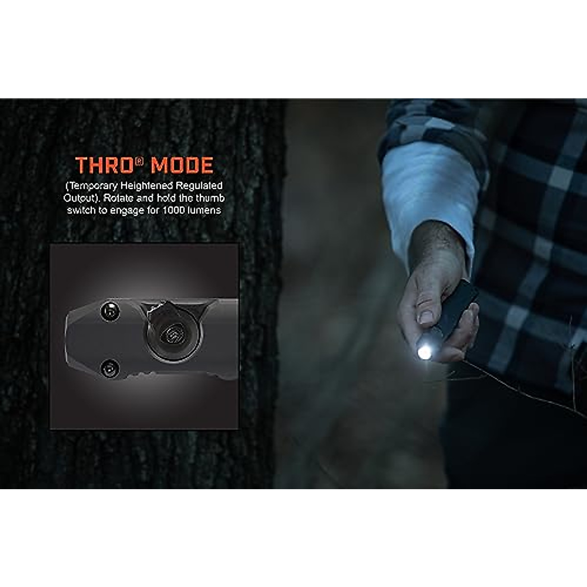 Streamlight 88810 Wedge 300-Lumen Slim Everyday Carry Flashlight, Includes USB-C Cord, Lanyard, Black