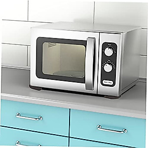 OSALADI 24pcs Washing Machine Floor Mat Furniture Risers Washer Foot Pads Bed Risers Home Furniture Anti-Slip Pad for Washer Household Shocks Pad Anti-Slip Cushion Black Appendix Non-Slip