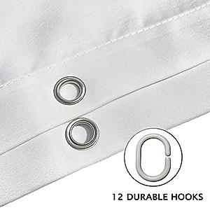 Romantic Angels Highland Cow Shower Curtain Set Get Naked Western Floral Shower Curtains for Bathroom Farmhouse Cute Funny Cow Bathroom Decor Waterproof Fabric 72 * 72 Inch with 12 PCS Hooks