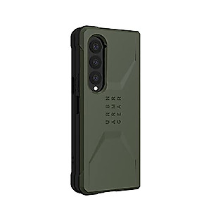 URBAN ARMOR GEAR UAG-GLXZFD4-C-OL Galaxy Z Fold 4 Shockproof Case, Olive