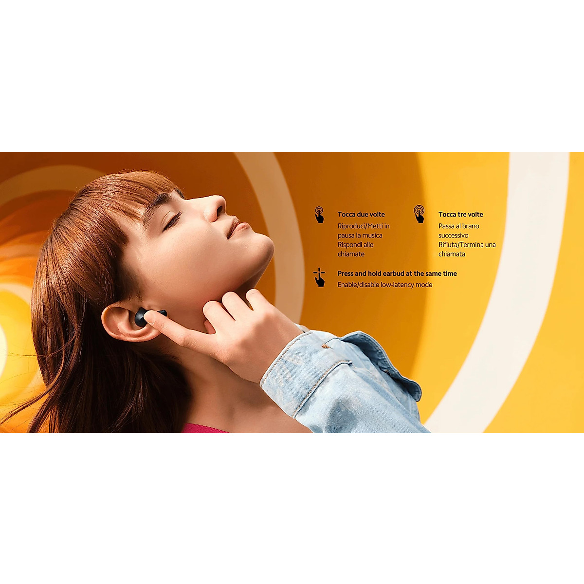 Xiaomi Redmi Buds 4 Active, Advanced Bluetooth® 5.3, 12mm Dynamic Driver, Google Fast Pair, Up to 28 Hours* Long Listening time with case, Black