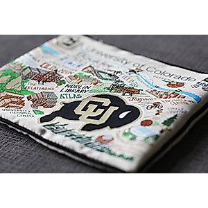 Catstudio University of Colorado Boulder Collegiate Zipper Pouch Purse | Holds Your Phone, Coins, Pencils, Makeup, Dog Treats, & Tech Tools
