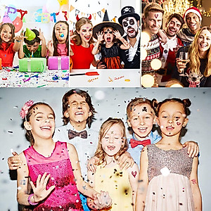 Glitter Tattoos Kit 48 Colors Waterproof Temporary Tattoos with 203 Stencils, 5 Brushes 4 Glue, Body Nail Art, Body Glitter Festival Party (48 Colors)