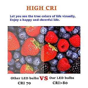 GEPLAD UL Listed 6-Pack 3 Way Light Bulbs 30 70 100W Soft White 3000K Equivalent,A19 Three Way Light Bulb with E26 Medium Base