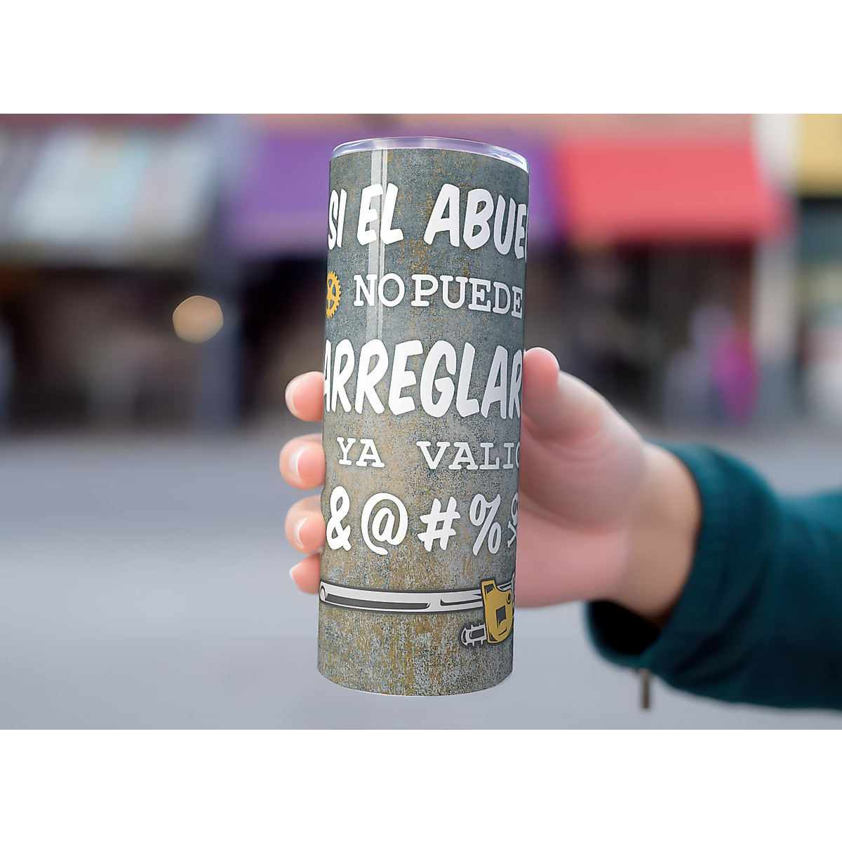Casitika Abuelito Gifts In Spanish. Regalos Para Abuelo En Español Del Dia Del Padre. 20 Oz Grandpa Tumbler. Fathers Day Or Birthday Cup. (Arreglar)