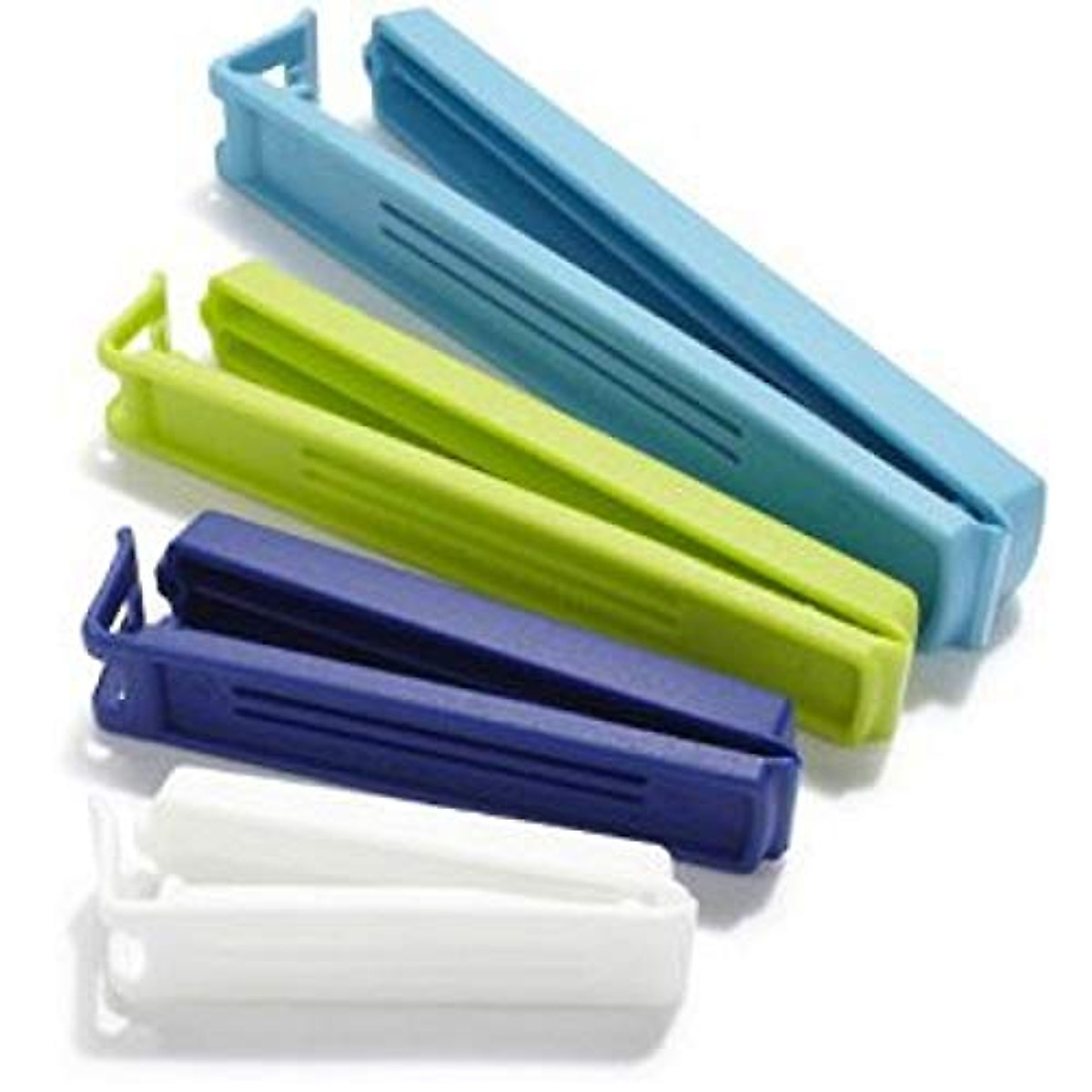 Linden Sweden Twixit! Bag Clips - Set of 20 - Keep Food Fresh, Prevent Spillage - Great for Storage and Organization - Microwave, Freezer and Dishwasher-Safe - BPA-Free