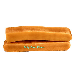 Snow Hill Natural Himalayan Yak Milk Dry Cheese Dog Chews XL Jumbo Long Lasting Odor Stain Gluten GMO Free Protein-Rich Yaky Cheese Dog Chews Treats for Improved Oral Health