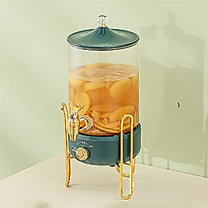 EVANEM Cold Kettle with Faucet Bucket Constant Temperature Water Heater High Temperature Heating Living Room Glass Teapot (Color : D, Size : As the picture shows)