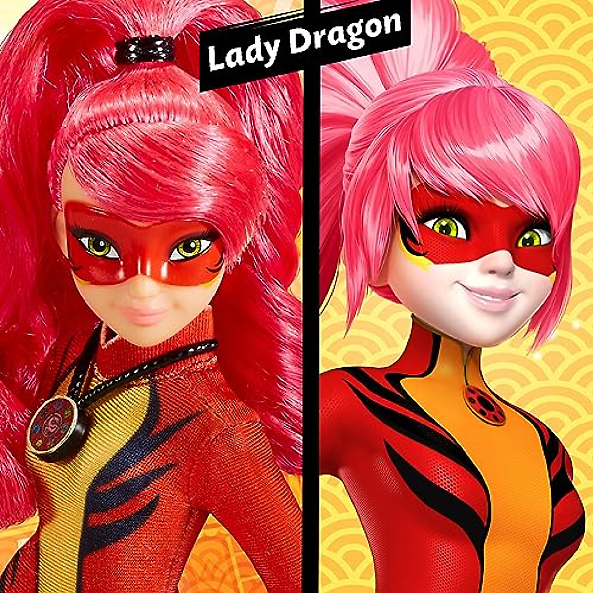 Miraculous Lady Dragon “Miraculous: Shanghai Movie” 10.5" Fashion Doll with Accessories by Playmates Toys
