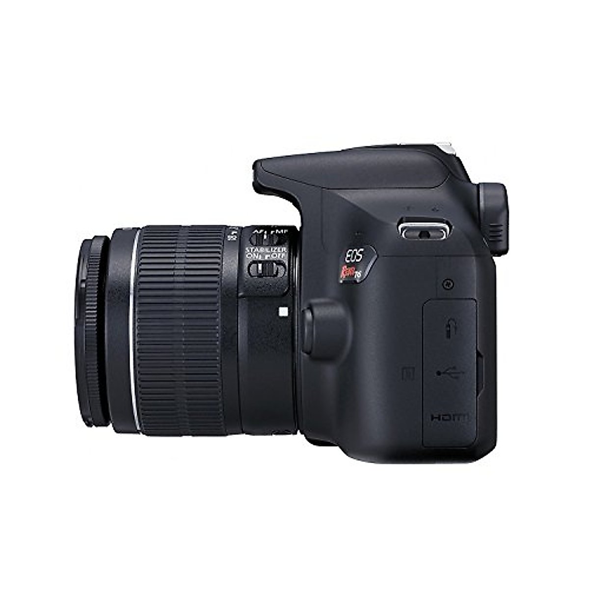 Canon EOS Rebel T6 Digital SLR Camera Kit with EF-S 18-55mm f/3.5-5.6 is II Lens, Built-in WiFi and NFC - Black (US Model)