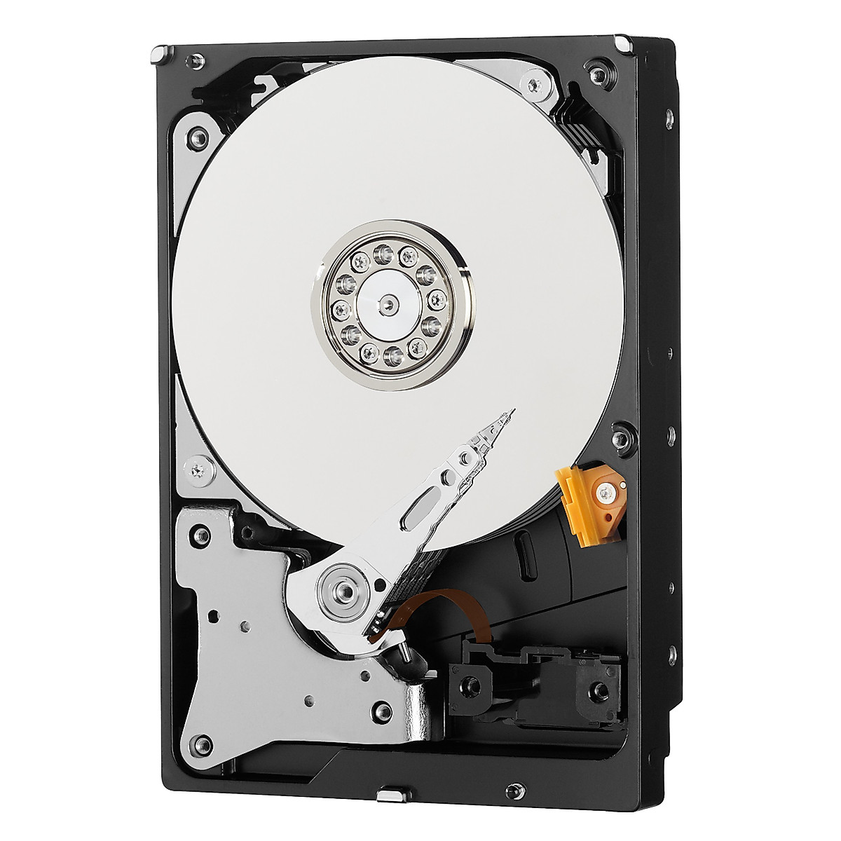 WD Red Pro 6TB NAS Internal Hard Drive - 7200 RPM Class, SATA 6 Gb/s, 256 MB Cache, 3.5" - WD6003FFBX (Renewed)