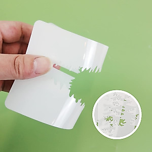 15 Pcs Trees Stencils, Pine Fir Cypress Cedar 3"x6", Christmas Trees Forest Stencils for Painting, Reusable Tree Templates for Window Wood Wall Canvas Holiday Decor