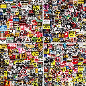 Arme 400 Pcs Hard Hat Stickers, Welding Stickers for Men&Adults Helmet, 100% Vinyl Helmet Sticker Construction Electrician Ironworker Oilfield Pipeliner Stickers for Funny Hard Hat Stickers for Adults