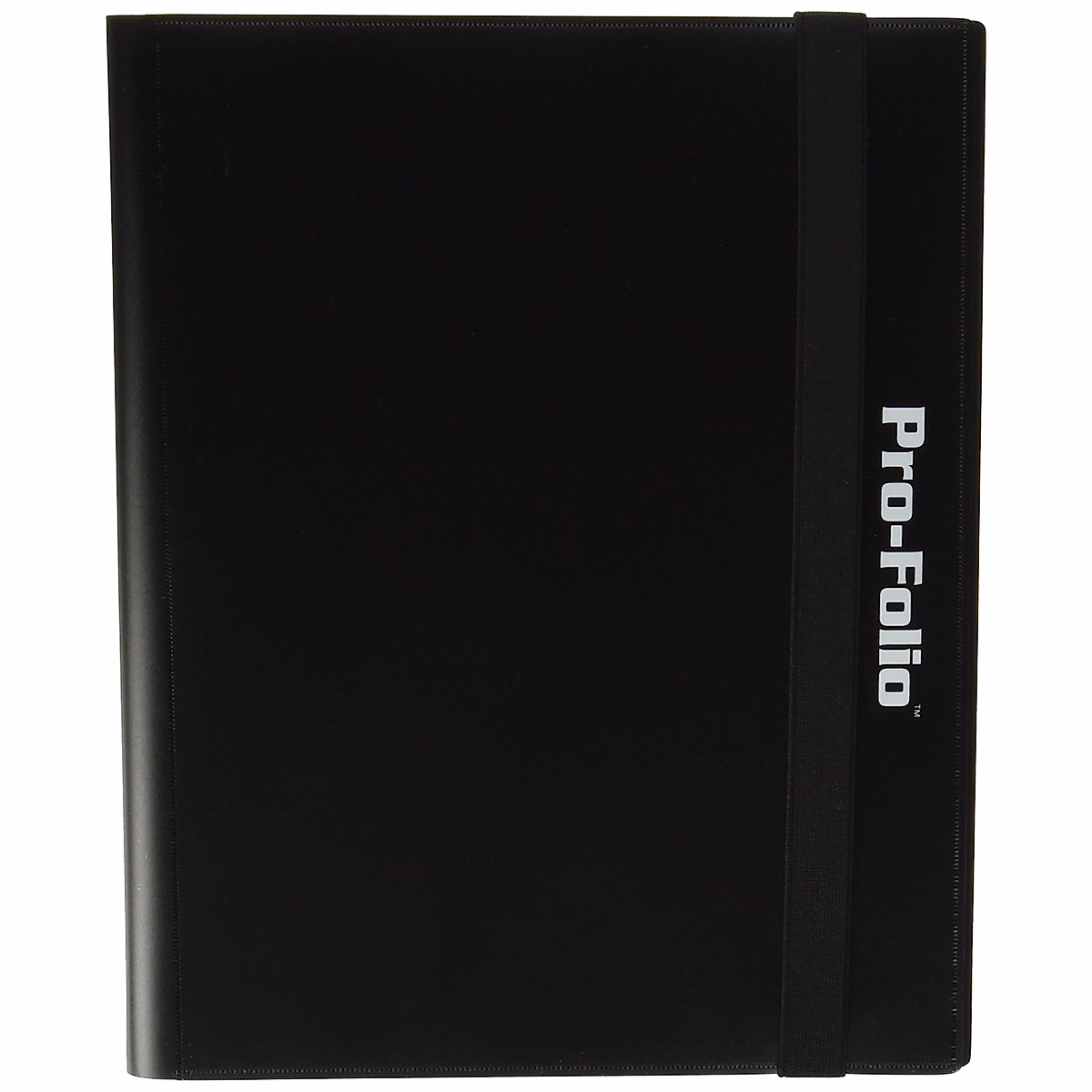 BCW Pro-Folio 9-Pocket Card Album - Black | Archival Safe, Side-Loading Trading Card Binder | Premium Collectible Storage Solution for Trading Cards, TCG, Sports Cards, and More - 360-Card Capacity
