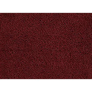 Garland Rug Traditional Plush 3 Piece Nylon Washable Bathroom Rug Set Chili Pepper Red