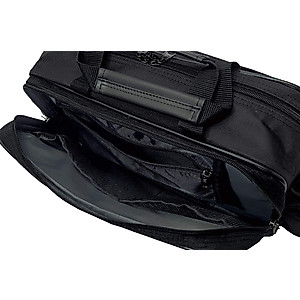 Hopkins Medical Products Home Health Shoulder Bag, 600D Waterproof Exterior, Large Storage Compartments, Removable Adjustable Shoulder Strap, 14x11.5x8