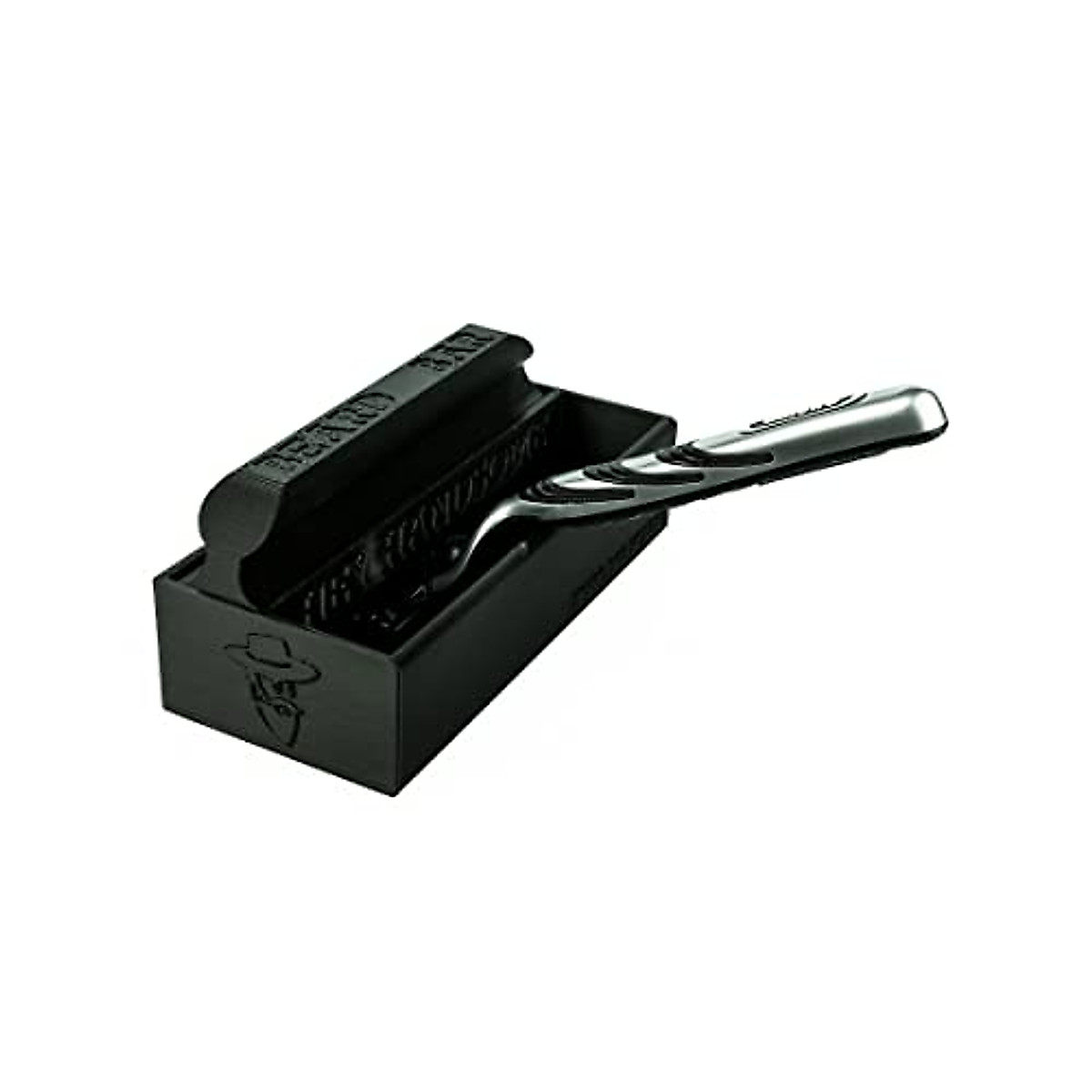 Mat's Beard Bar® & Holder Set - 1 Original sized Beard Bar and 1 Beard Bar® Holder - Clean Up Beard Trimmings from Sinks and Countertops After Shaving - Best Gifts For Men - Made in USA