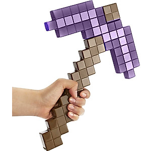 ​Minecraft Role-Play Accessory Collection, Child-Sized Sword or Pickaxe, Collectible Gift for Video Game Fans Age 6 Years & Older