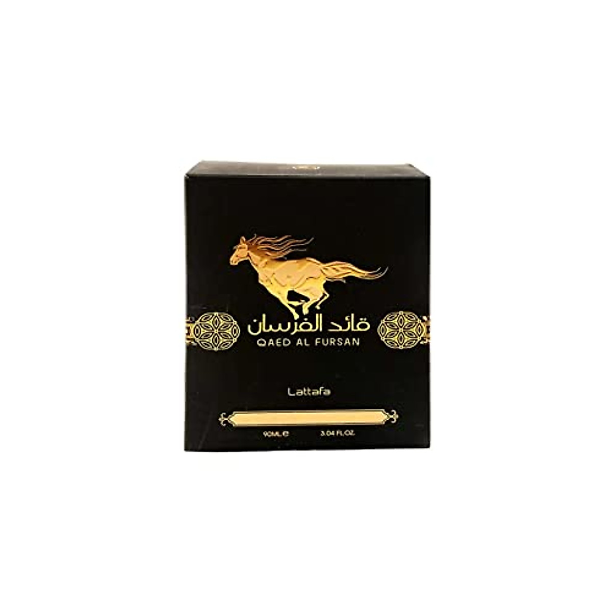 Lattafa Qaaed Al Fursan Perfume Long Lasting Imported Eau De Parfum for Men and Women 90 ml (Pack of 1)