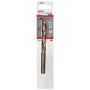 Bosch 2608585866 Metal Drill Bit Hss-Co 10, 5mmx3.43In