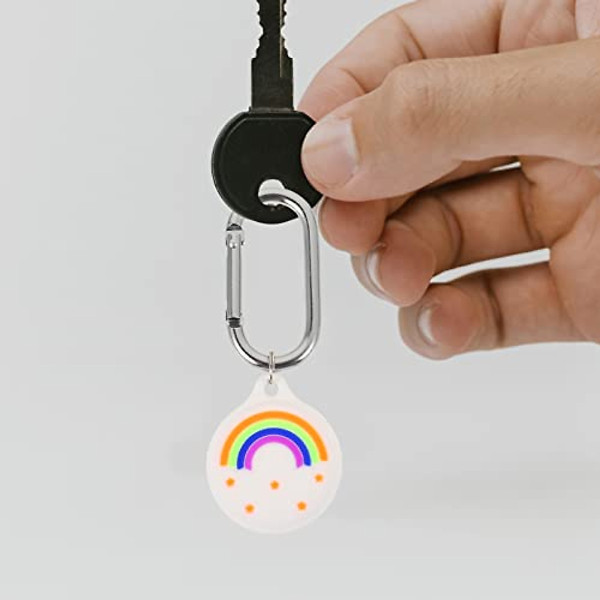 Mikikit 2pcs Portable Shockproof Tracer Covers Locator Cases Tracer Cases Covers Tracer Cases