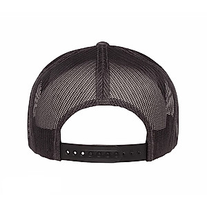 CMFRTS Mustang Horse Snapback Trucker hat - Surfing, Golf, Hiking BlackWhite, One Size