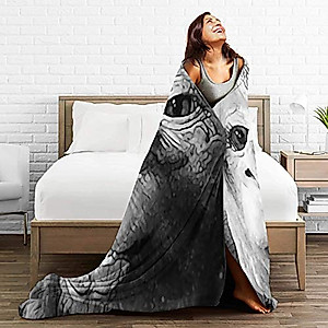 Bzdmly Eppedtul Falkor The Luck Dragon from The Neverending Story Design Ultra-Soft Micro Fleece Blanket 60"" x50