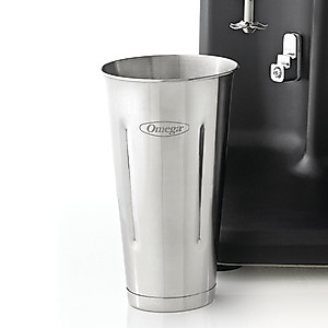 Omega Juicers M3000 Commercial Milkshake Maker Triple Spindle, 1/3 Horsepower, Black