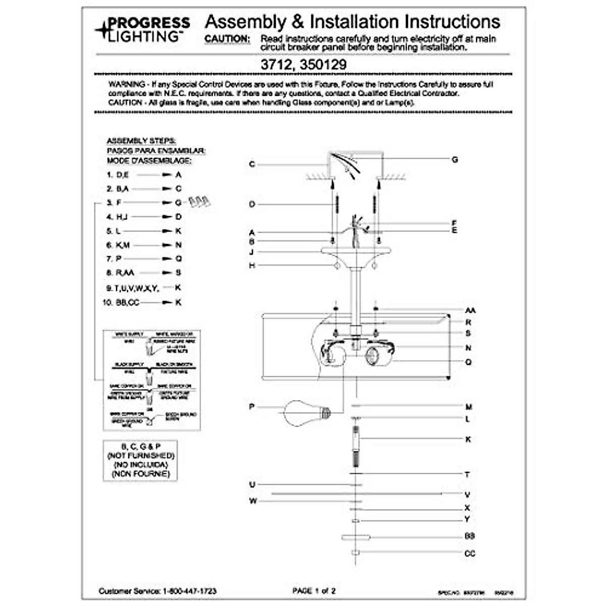 Progress Lighting P3712-20 Inspire Close-to-Ceiling, 13” diameter|10-1/8” height, Off-White Linen shade, Antique Bronze