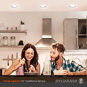 SYLVANIA PAR38 High Output LED Light Bulb, 150W = 25W, Non-Dimmable, Wet Rated, 2500 Lumens, 3000K, White - 1 Pack (74795)