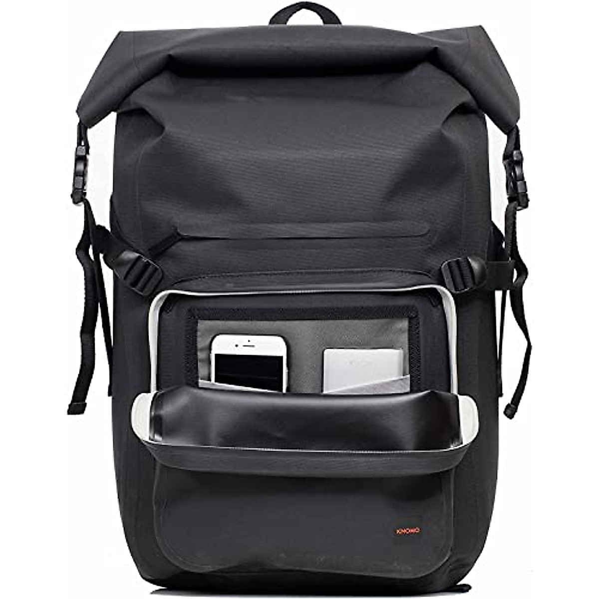 Knomo Hamilton 15 inch Waterproof Laptop Roll Top Backpack Men Travel Rucksack Casual Hiking Daypack