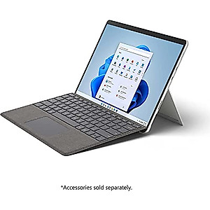 Microsoft Surface Pro 8-13" Touchscreen - Intel® Evo Platform Core™ i5-8GB Memory - 256GB SSD - Device Only - Platinum (Latest Model) (Renewed)