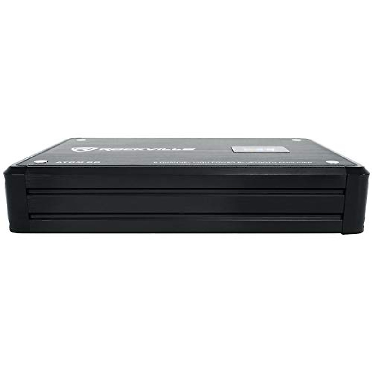 Rockville ATOM 8B 8 Channel 3500 Watt Marine/Boat Amplifier Bundle with Rockville RWK42 4 Gauge 4 Chan Car Amp Wiring Installation Wire Kit & Rockville RTR172 17 Foot RCA Cable Split Pin (3 Items)