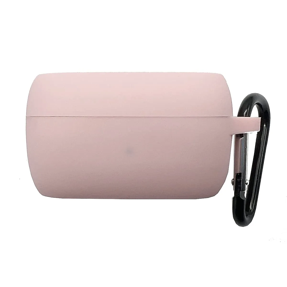 Silicone Carrying Case Compatible with Jabra Elite 3,Seadream 2Pack Portable Silicone Scratch Shock-Absorbing Protective Cover Skin with Carabiner (Pink+Purple)