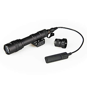 Assletes Tactical Flashlights, Black Rifle Weapon Light,Pressure Switch Included