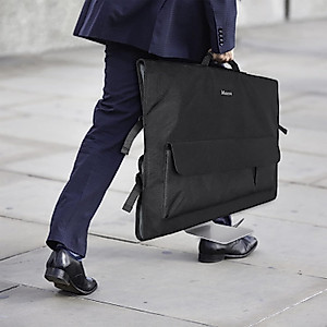 Mancro Monitor Carrying Case Compatible with Apple 27" iMac Desktop Computer, Padded Travel Carrying Bag with Rubber Handle, Pockets for 27" Screen and Accessories, Protective Case Monitor Dust Cover