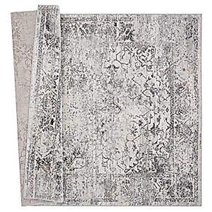 United Weavers of America, Austin Clark Blue Accent Rug Classic Indoor Rug with Jute Backing. Transitional Rugs, Grey, 1'11" x 3' (4540 20472 24)