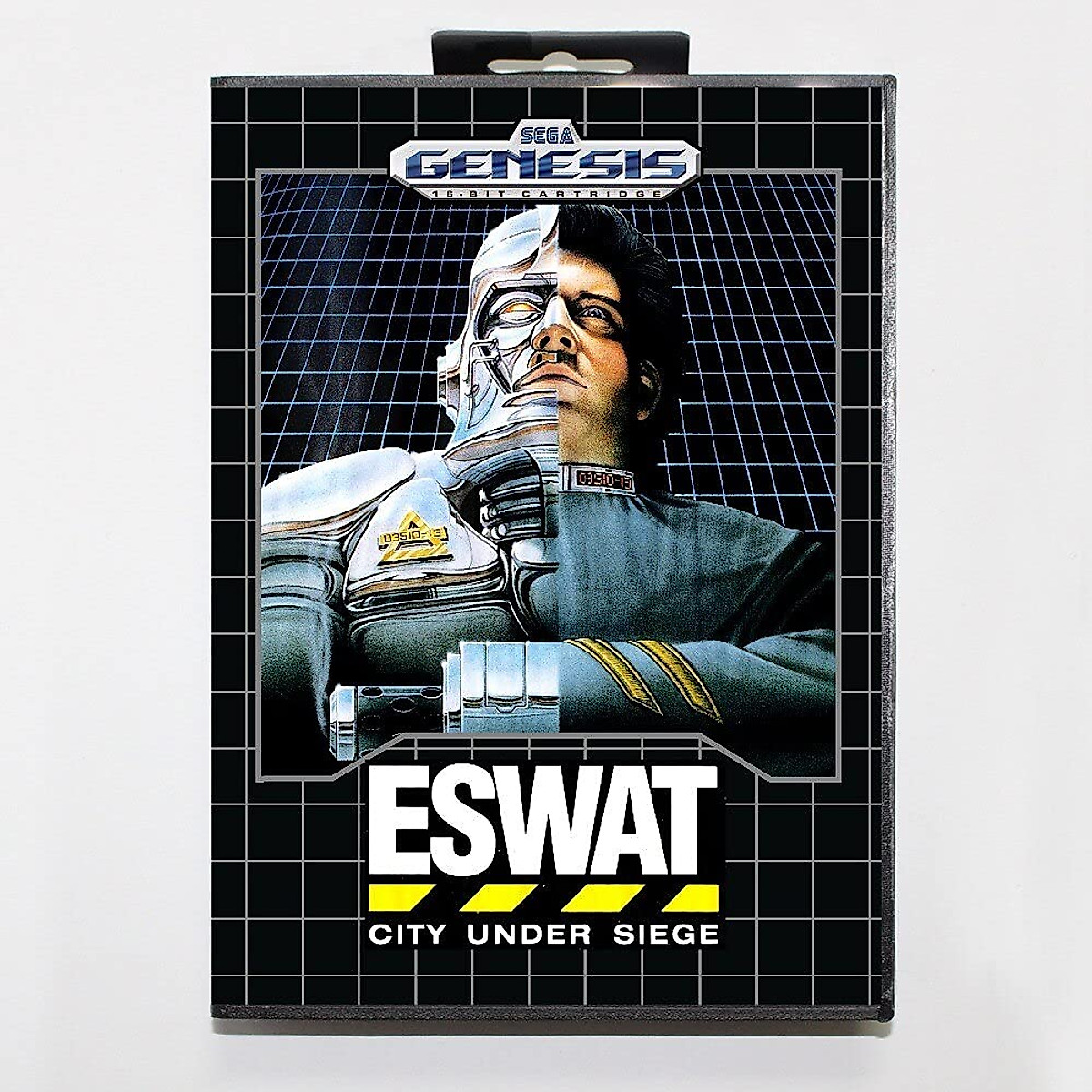 Retro Game 16 Bit MD Game Card Eswat With Retail Box For Sega Genesis System (EUR Shell)