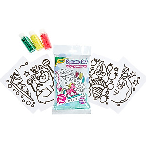 Crayola Unicorn Creatures Sprinkle Art, Craft for Girls & Boys, Gift, Age 5+