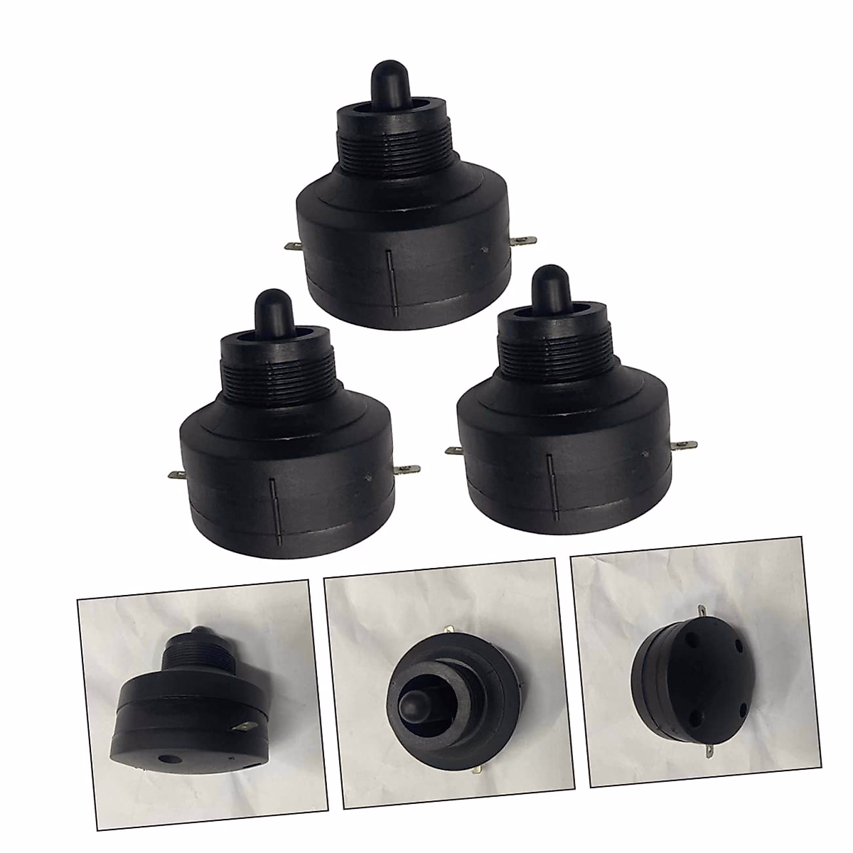 3pcs Wind Blade Piezoelectric Head Auto Audio Tweeter Car Accessories Auto Tweeter Speakers Tweeter Horn for Car Auto Tweeter Horn Mini Tweeter Horn Car Tweeter Horn Car Tweeters