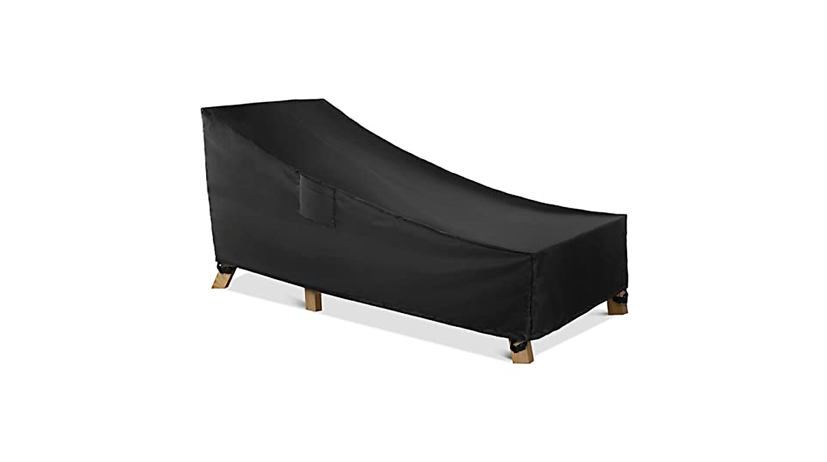 WLEAFJ Waterproof Patio Lounge Cover - Heavy Duty & Windproof