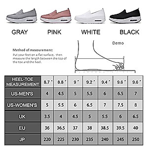 Women's Orthopedic Sneakers, 2023 New Orthopedic Walking Shoes Sandals with Arch Support, Premium Fashion Platform Sneaker Comfortable Walking Shoes for Ladies, Black, 7.5 US