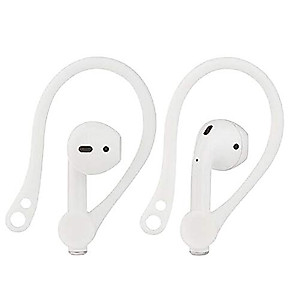 BLLQ Ear Hooks Compatible with Air Pods [Anti-Drop][Comfortable] [Fit] [Durable], Compatible with AirPod1 & 2 Earbud Ear Hook ，White