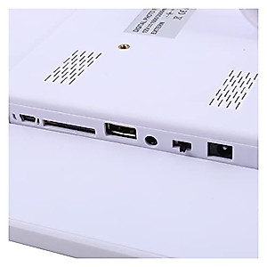Family 15 Inch Screen LED Backlight HD 1280 * 800 Digital Photo Frame Electronic Album Picture Music Movie Full Function Good Gift (Color : White32GB, Size : AU Plug)