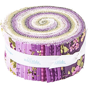 Anne of Green Gables Rolie Polie 40 2.5-inch Strips Jelly Roll Riley Blake Designs RP-13850-40
