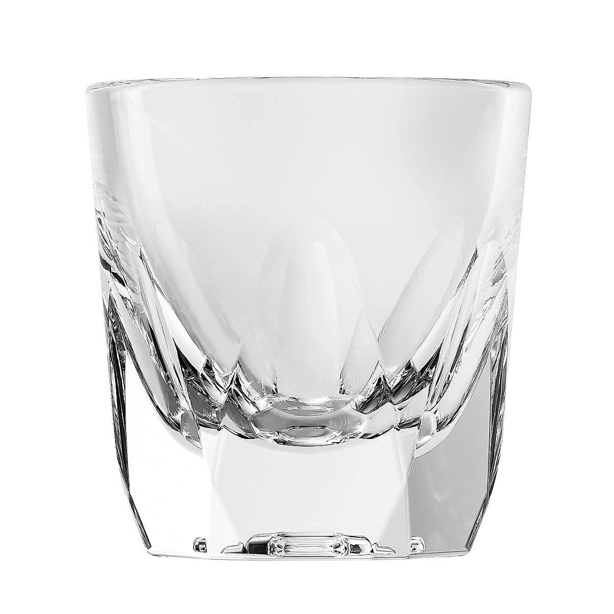 KooK Cortado Glass Set, Double Shot Glasses, For Drinking Espresso, Whiskey Bourbon, Scotch, and juices. Small Liquor Cups, Clear Glassware, Dishwasher Safe, 4 oz, Set of 6