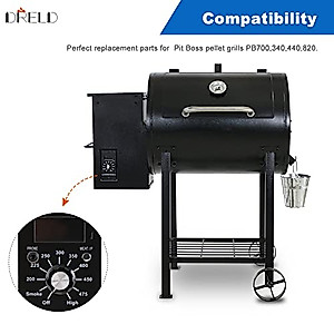 Replacement for Pit Boss Pellet Grills Digital Temperature Control Panel Kit, with Thermostat Controller Board, Temperature Probe, Hot Rod Ignition Meat Probe