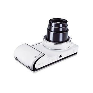 Samsung Galaxy Camera with Android Jelly Bean v4.1.2 OS, 16.3MP CMOS with 21x Optical Zoom and 4.8" Touch Screen LCD, WiFi (White) (OLD MODEL)