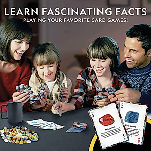 National Geographic Rock Bingo Game - Play Rock Bingo, Mineral Memory, Gemstone Trivia, & Card Games, Collection Includes Over 150 Rocks and Minerals, Educational STEM Toy for Kids (Amazon Exclusive)