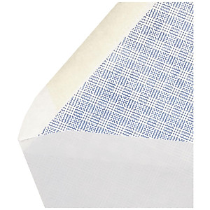 Amazon Basics #10 Security Tinted Business Envelopes, Moisture Sealed, 4-1/8 x 9-1/2 Inch - Pack of 500, White